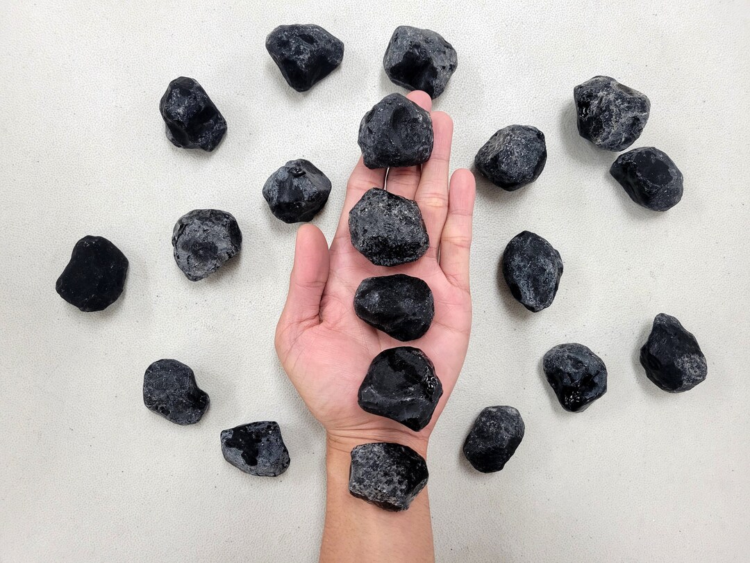Large Apache Tears Crystal Stones - Etsy