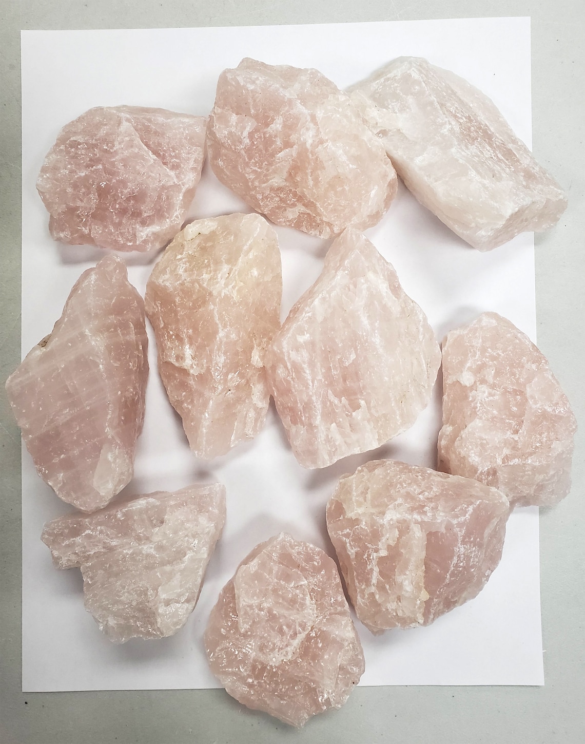 Large Rose Quartz Crystal Chunk Rose Quartz Rough Stone - Etsy