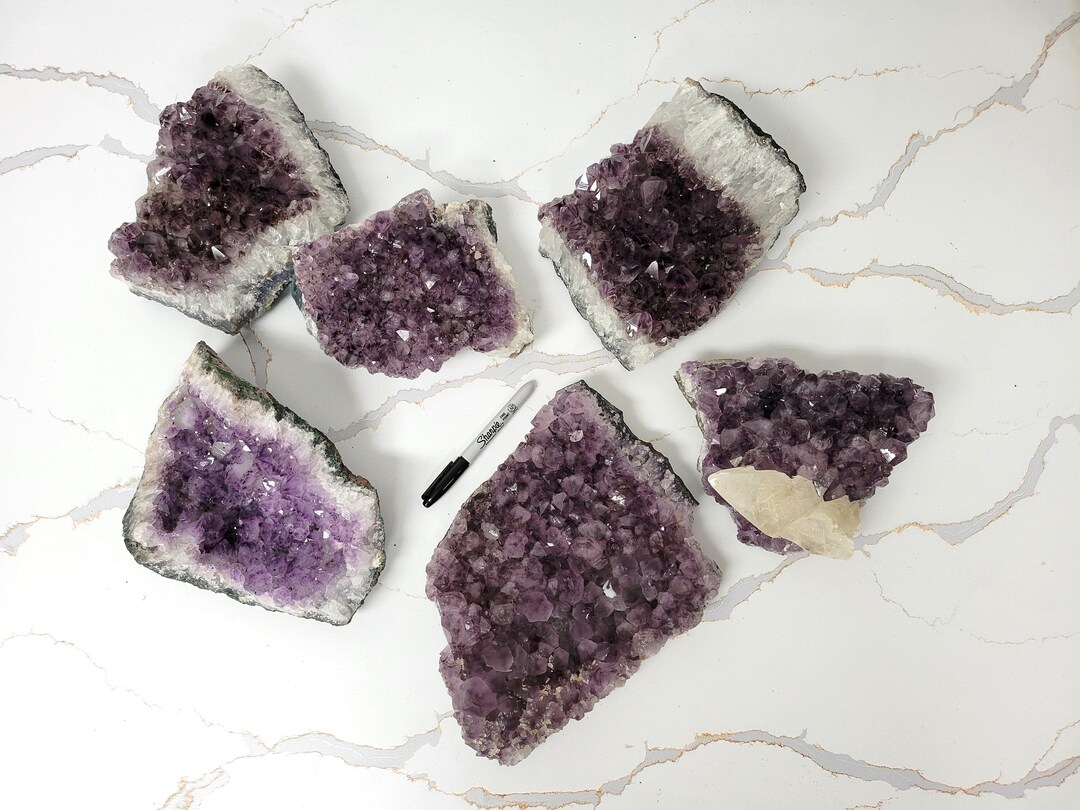 Giant Amethyst Crystal Clusters, One of A Kind Specimens, Big Rocks ...