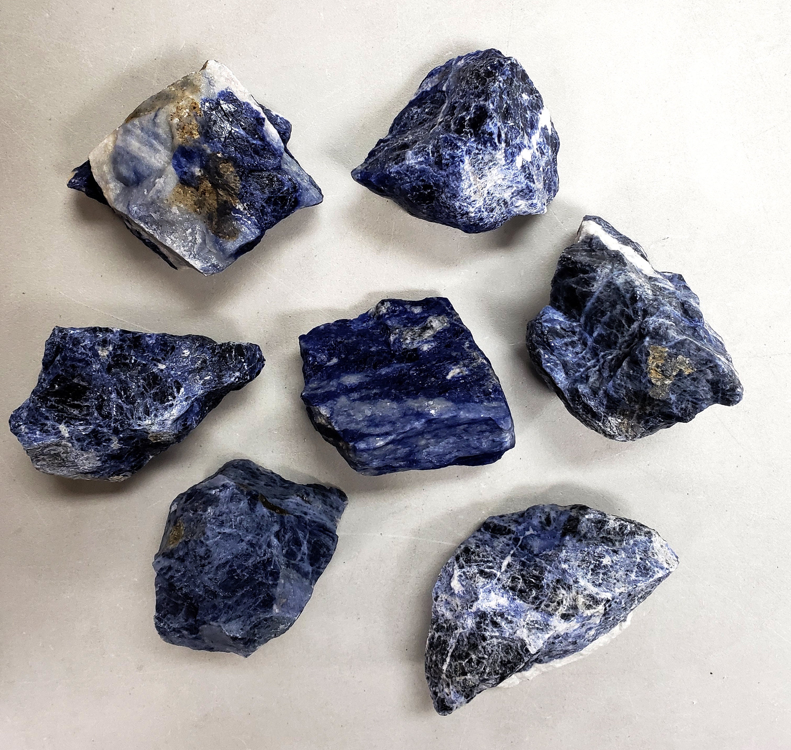 RAW SODALITE 1 ONE Large Chunk Sodalite Crystal Rough | Etsy