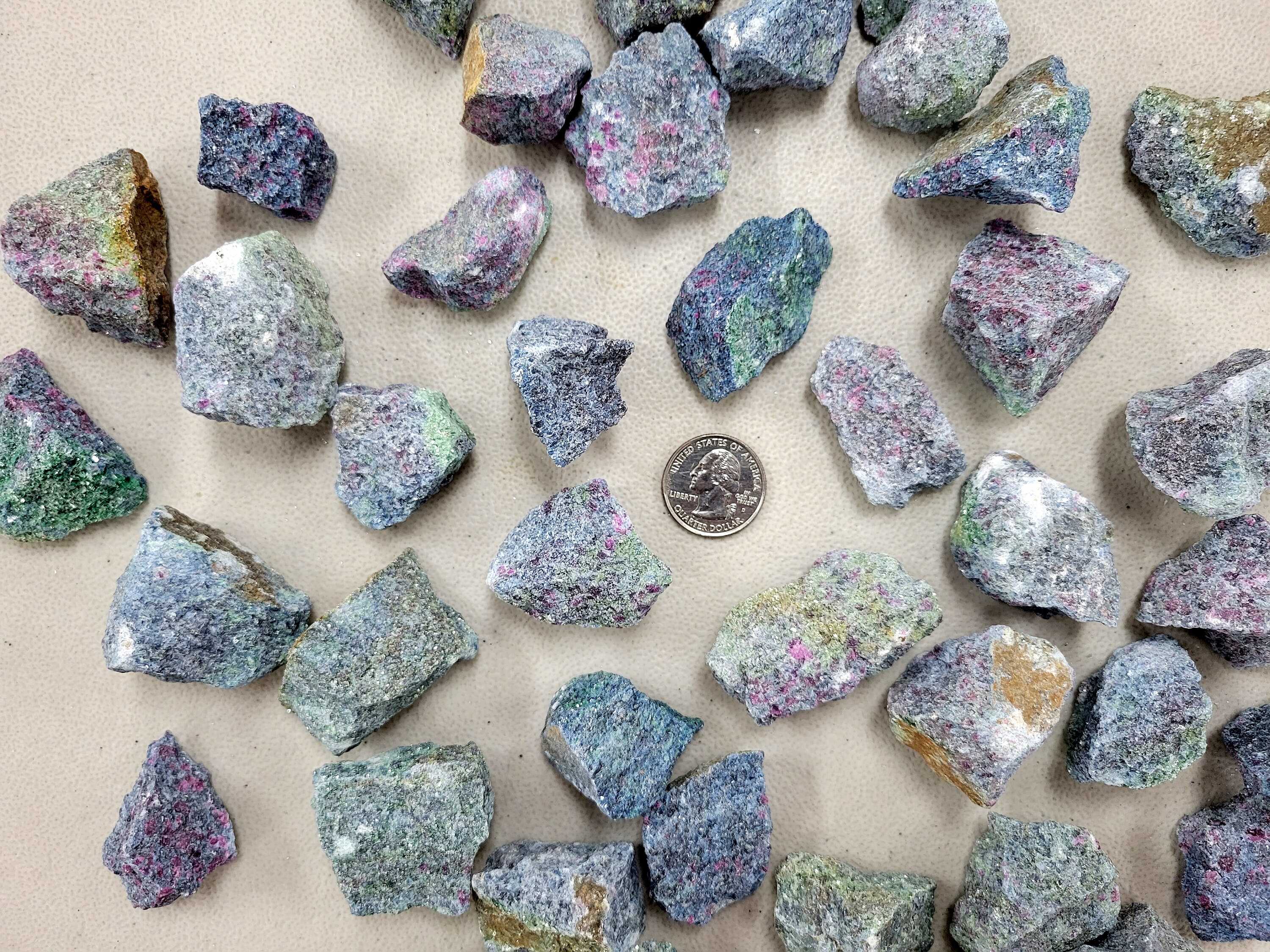 Ruby in Kyanite and Fuchsite Crystals Raw Rough Stones Bulk - Etsy