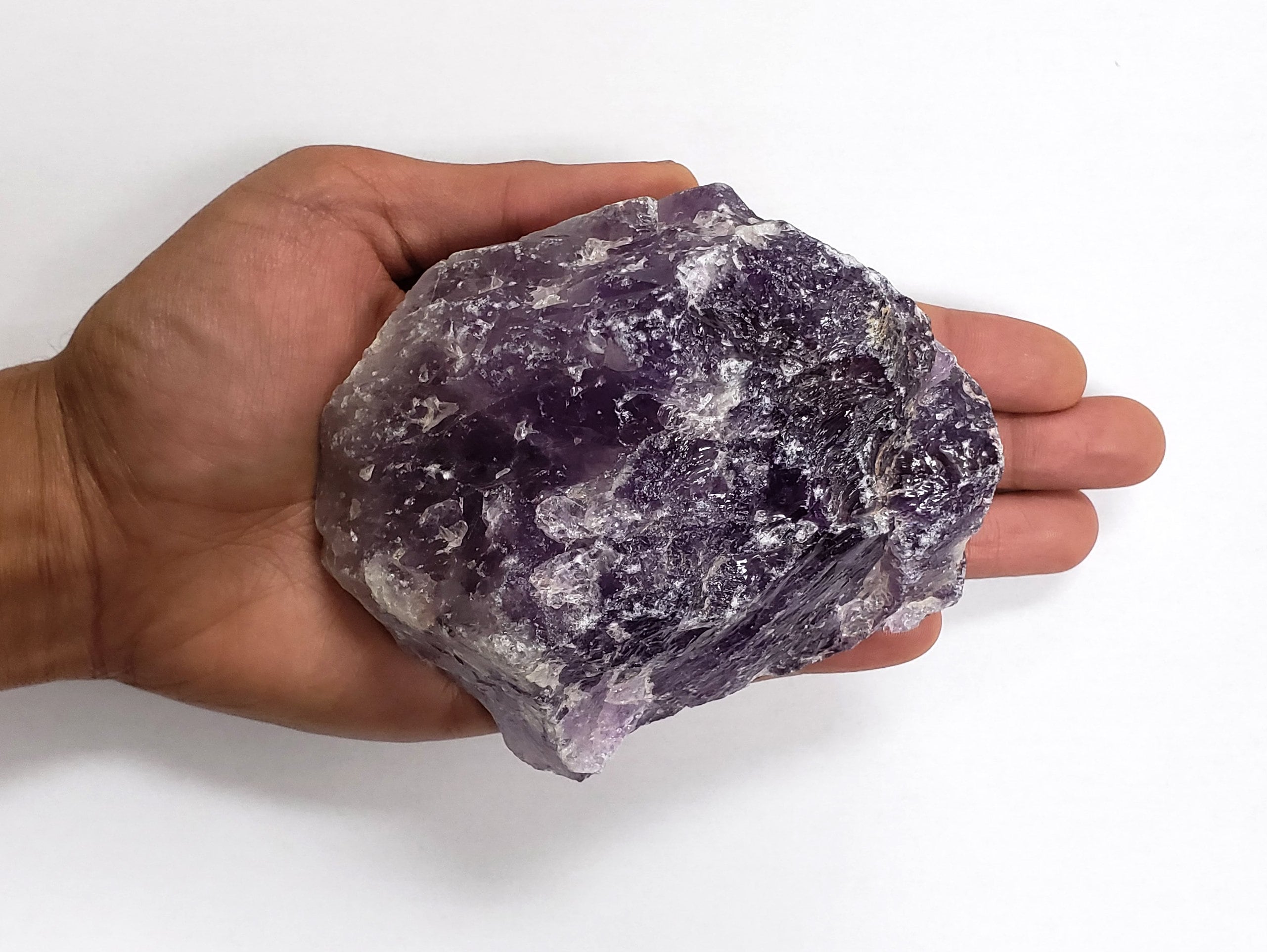 Large Amethyst Crystal Chunks Raw Amethyst Stones - Etsy