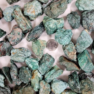 Raw Fuchsite Crystals - Bulk Rough Gemstones - Natural Stones for ...