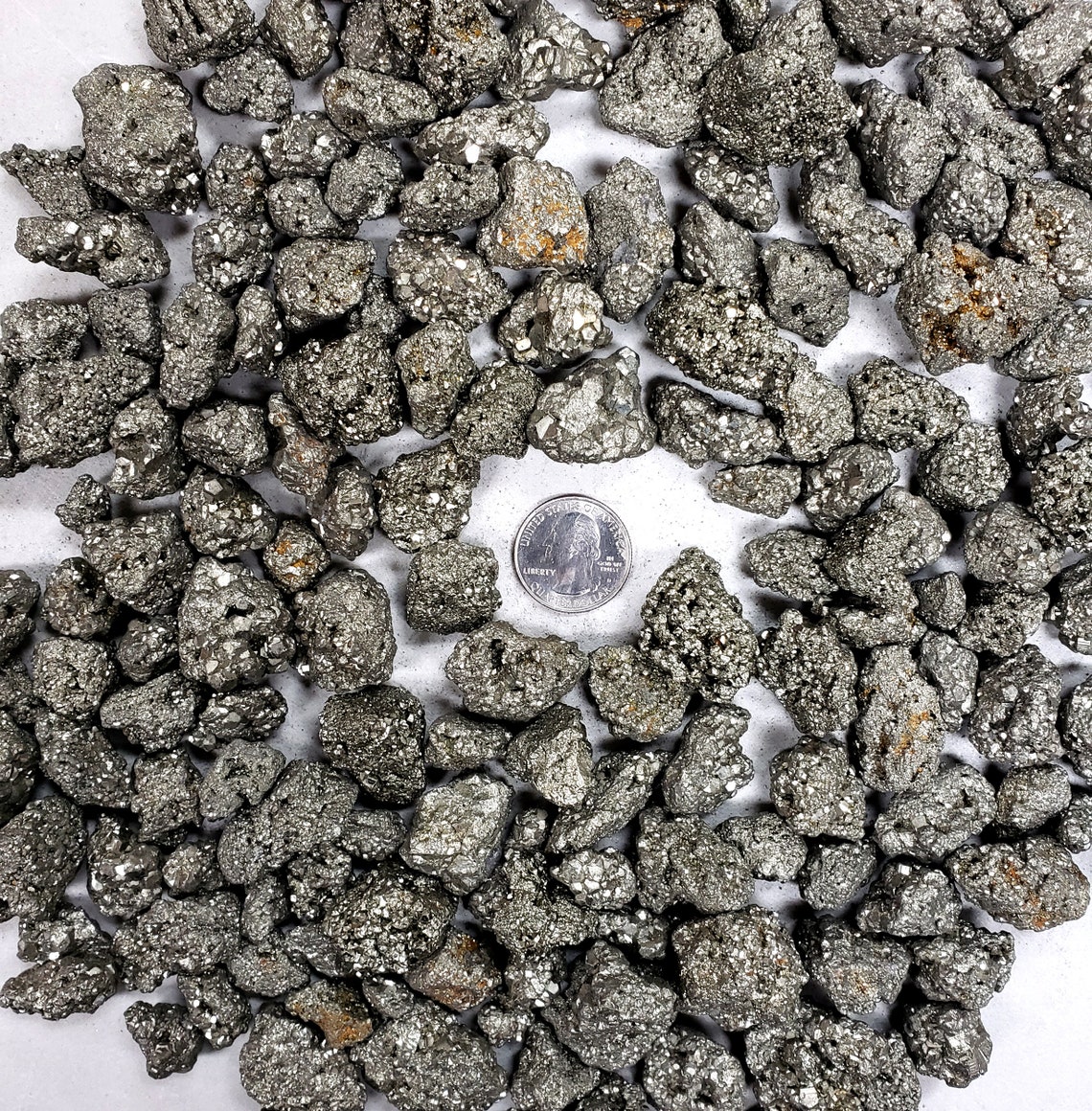 PYRITE Crystal Stone Small Chunks Bulk Wholesale Pyrite - Etsy
