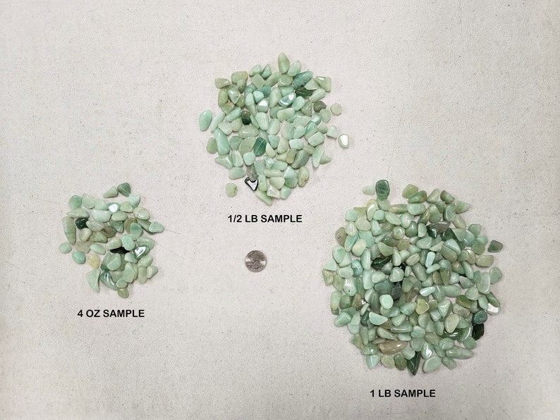 Mini Green Quartz Tumbled Crystal Stones From South Africa 1/4 Inch to ...