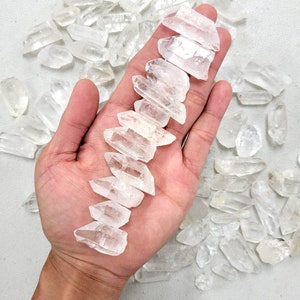 Small Quartz Crystal Points - Tiny Quartz Jewelry Size Stone Bulk ...
