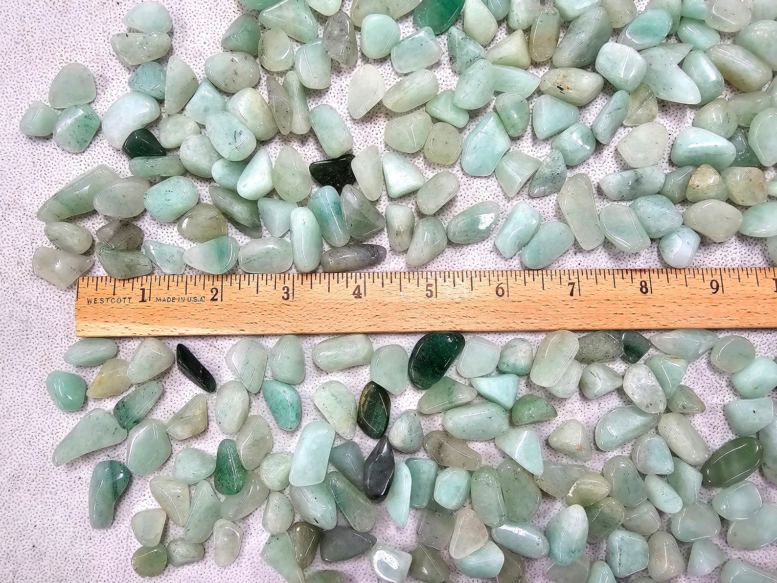 Mini Green Quartz Tumbled Crystal Stones From South Africa 1/4 Inch to ...