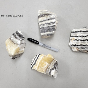 Large Zebra Calcite Crystal Slabs From Mexico, Giant Natural Stones for ...