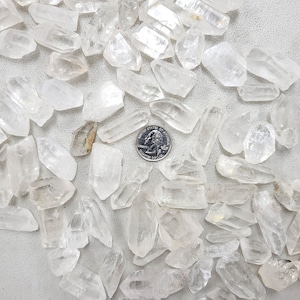 Small Quartz Crystal Points - Tiny Quartz Jewelry Size Stone Bulk ...