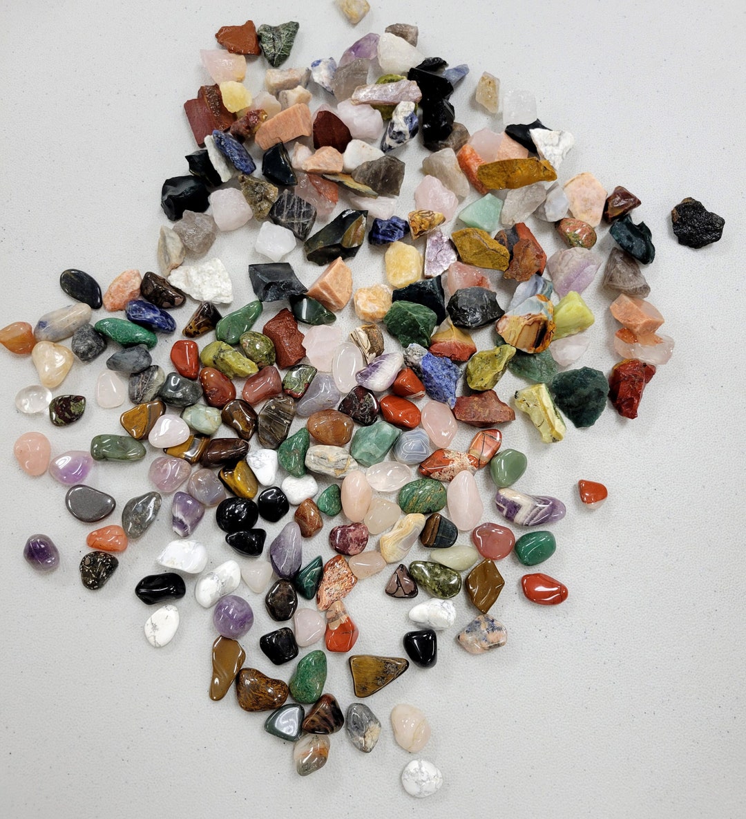 Crystal Confetti, Rough & Tumbled Stones Mix, 1/2 Inch to 1 Inch ...