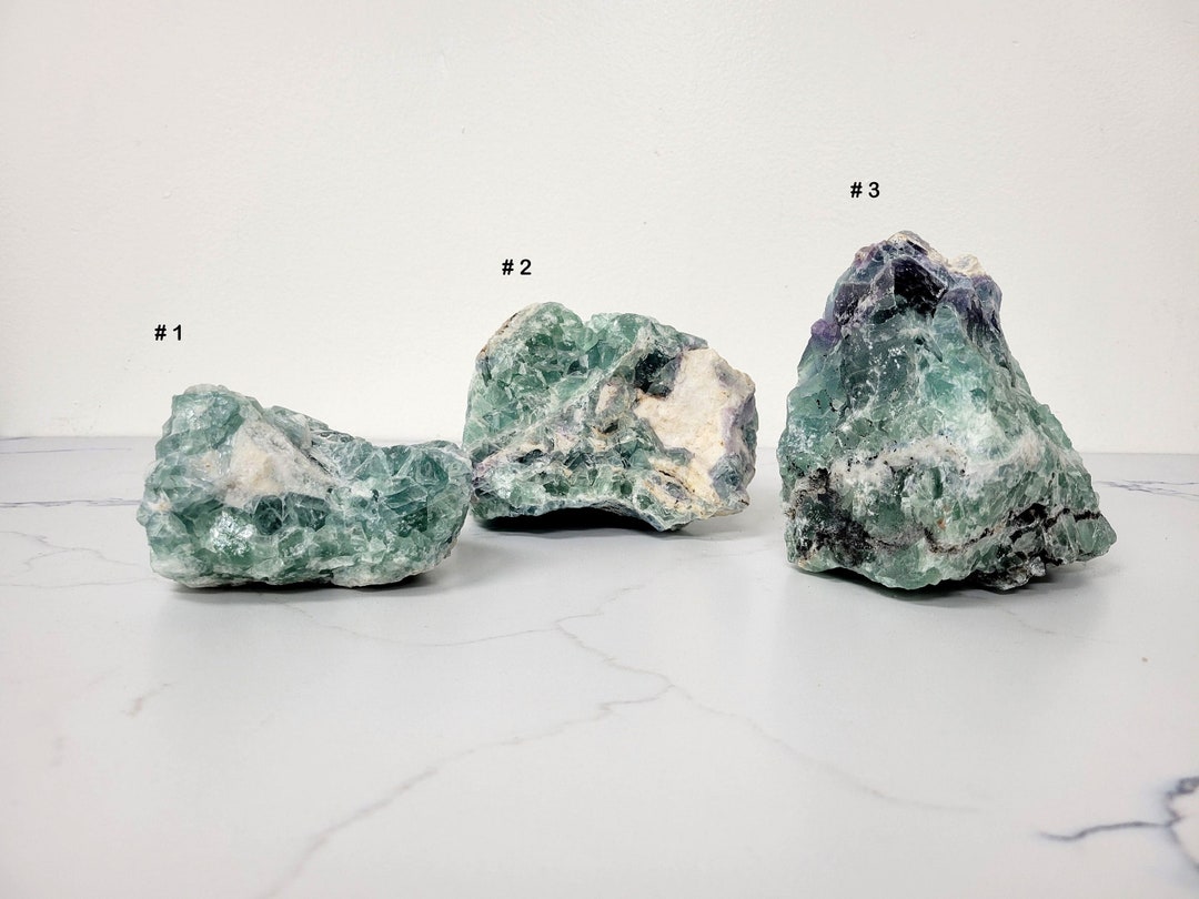 HUGE Fluorite Crystal Chunks, Jumbo Crystal Specimen, Giant Rock ...