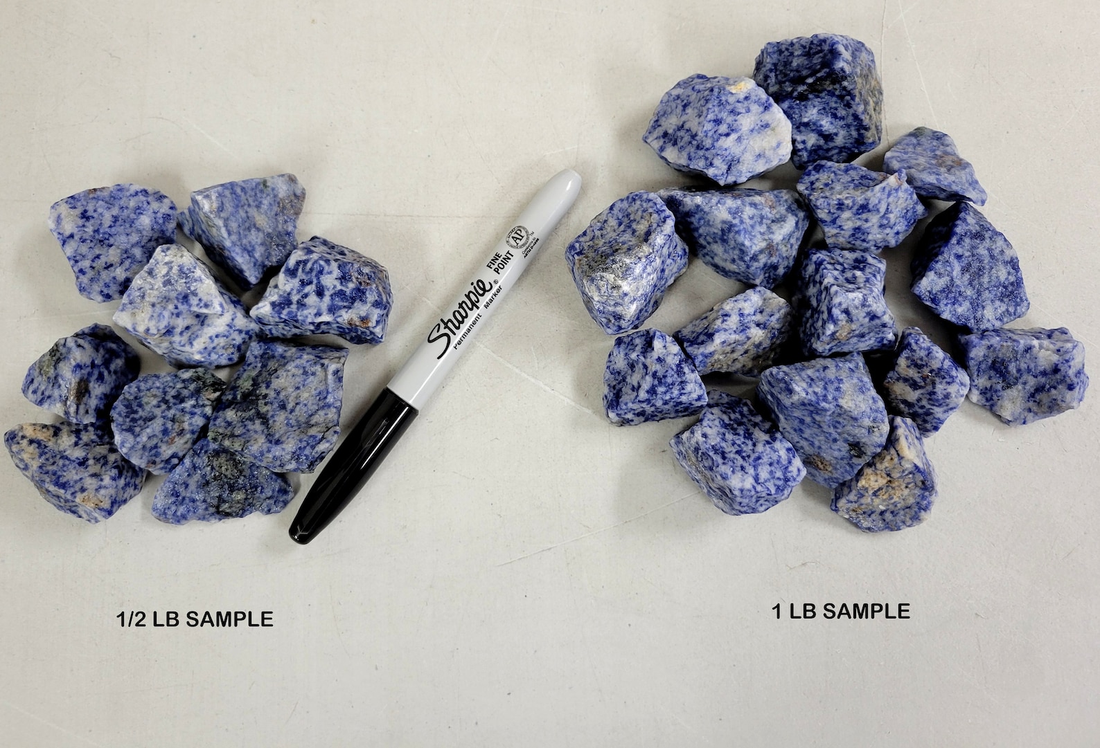 Raw Blue Quartz Crystals AKA Sapphire Quartz, Bulk Rough Gemstones for ...