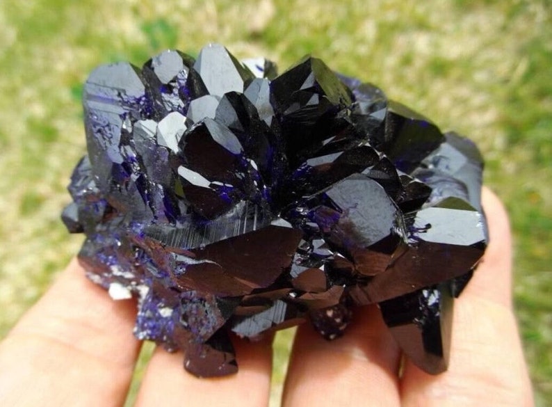 Museum Quality | XL Terminated Azurite Crystal Cluster From Milpillas ...