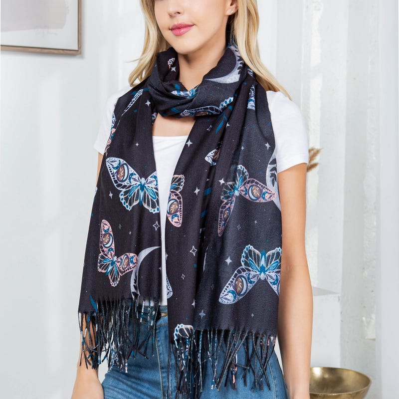 Butterfly Scarf - Etsy
