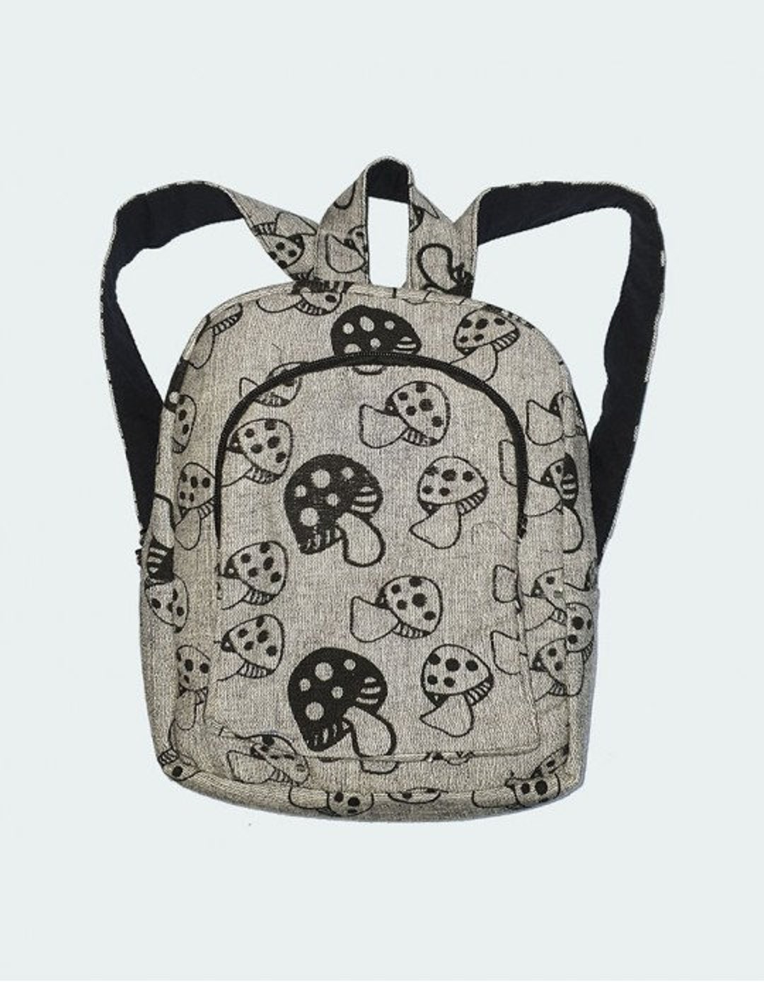 Small 13 Mushrooms Cotton Backpack, Hippie Backpack, Free Spirit Bag ...
