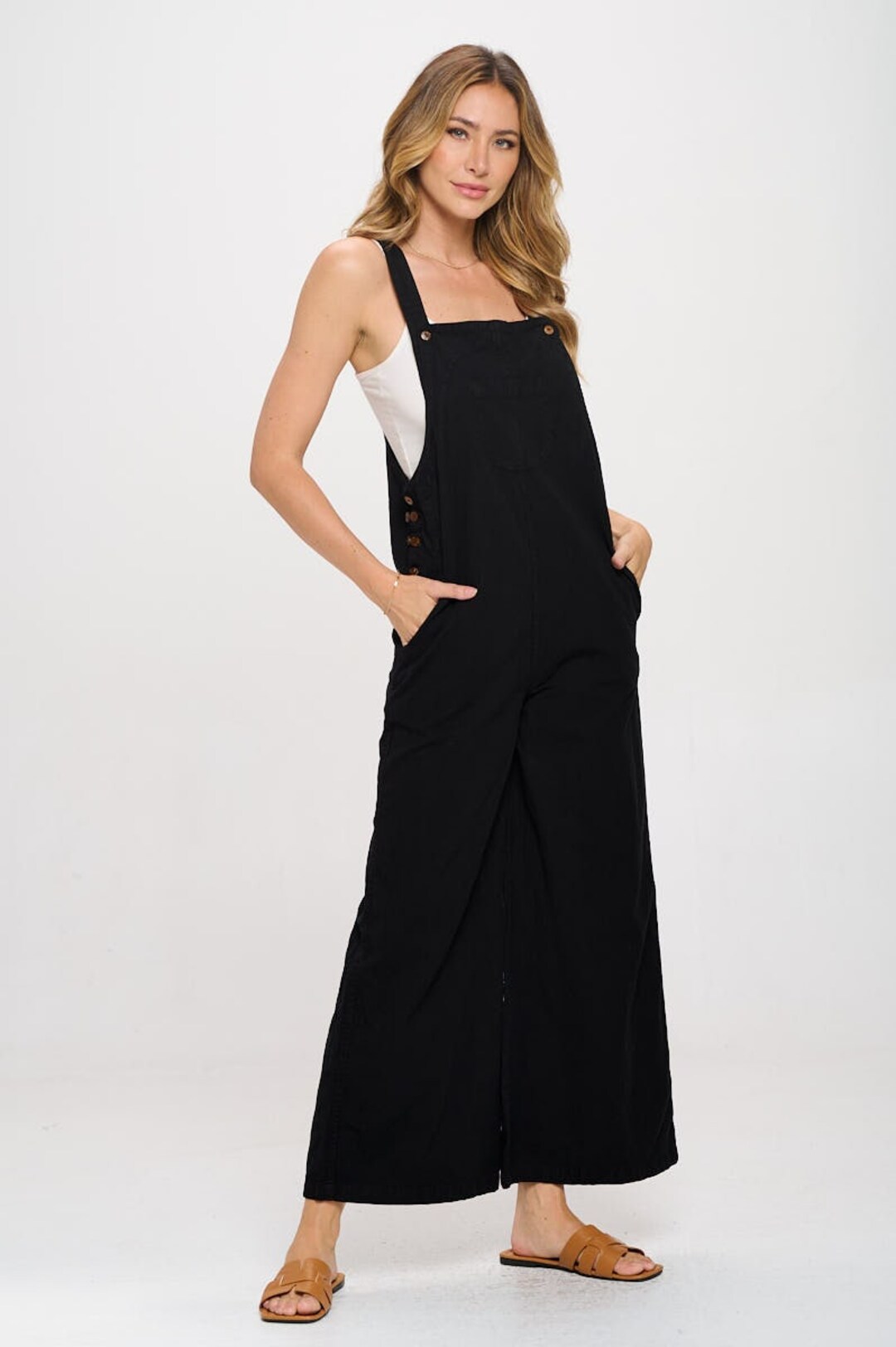 Organic Cotton Wide Legs Overalls, Free Spirit Cloths, Boho Cloths ...