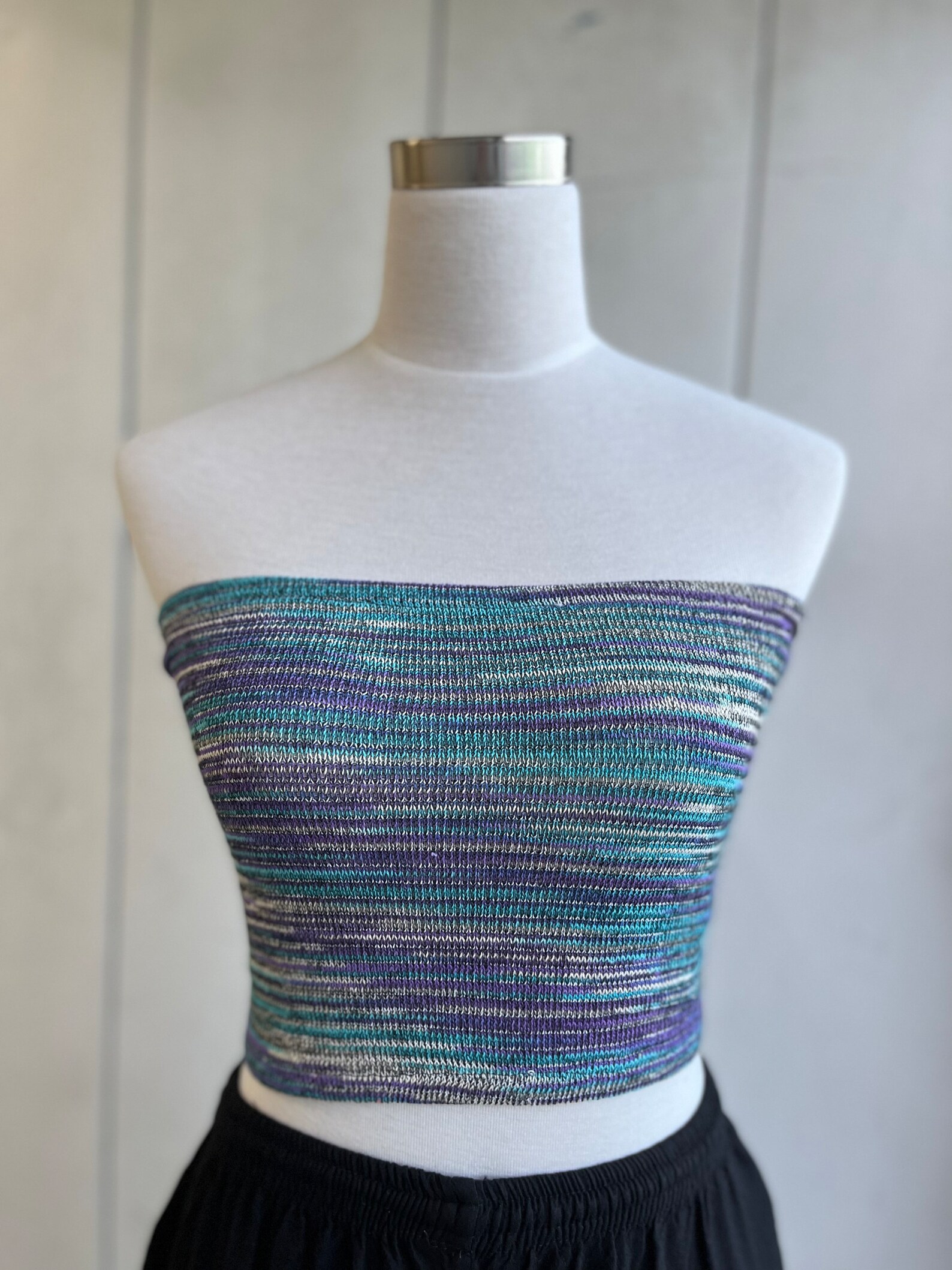 Woven Organic Cotton Tube Top, Size XS/S/M/L - Etsy