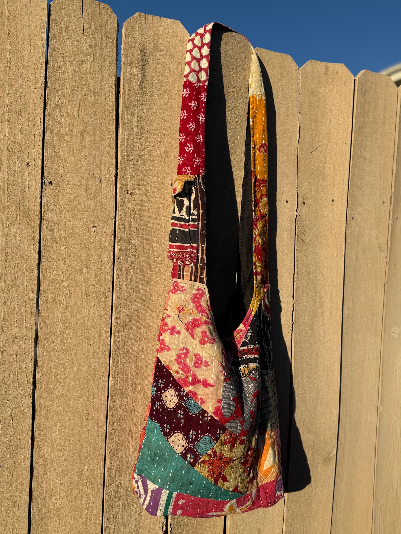 Cotton Patch Work Kantha Hobo Bag - Etsy