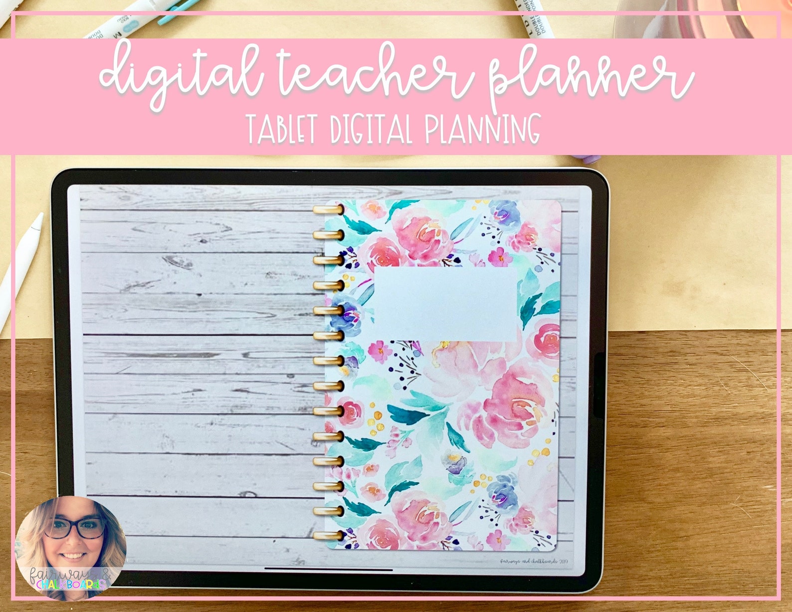 Digital Teacher Planner | Etsy