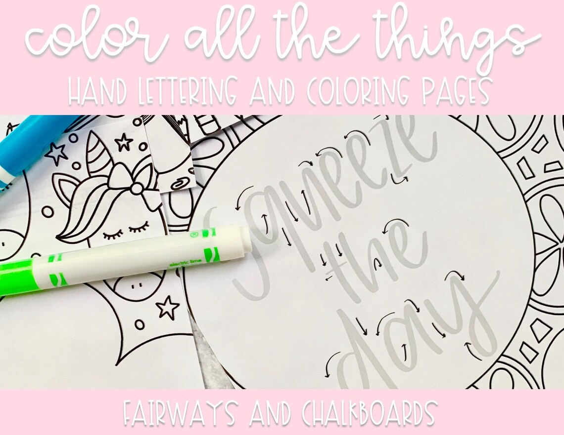 Color ALL the Things: Volume Ll | Printable Activity | Coloring Book ...