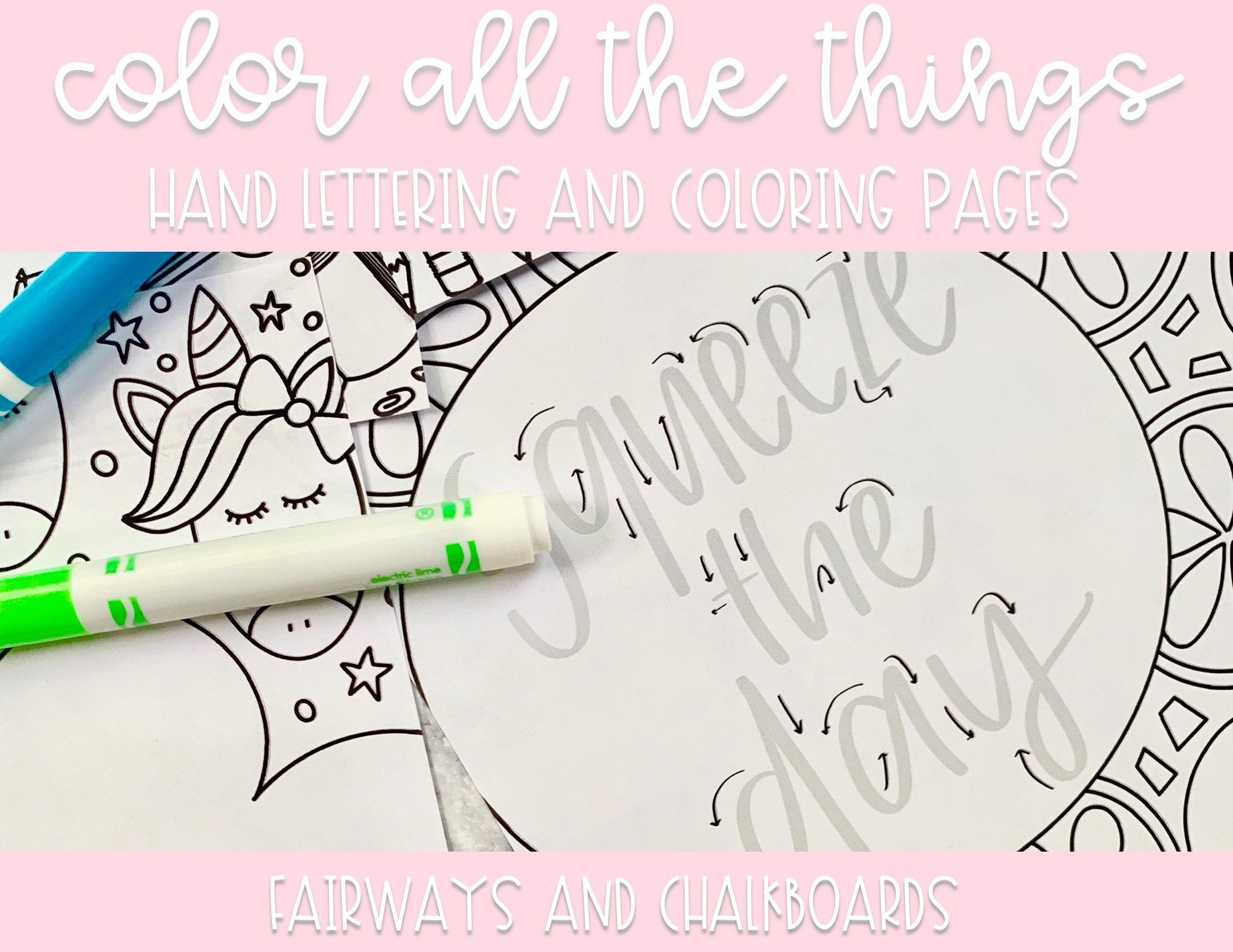 Color ALL the Things: Volume Ll | Printable Activity | Coloring Book ...
