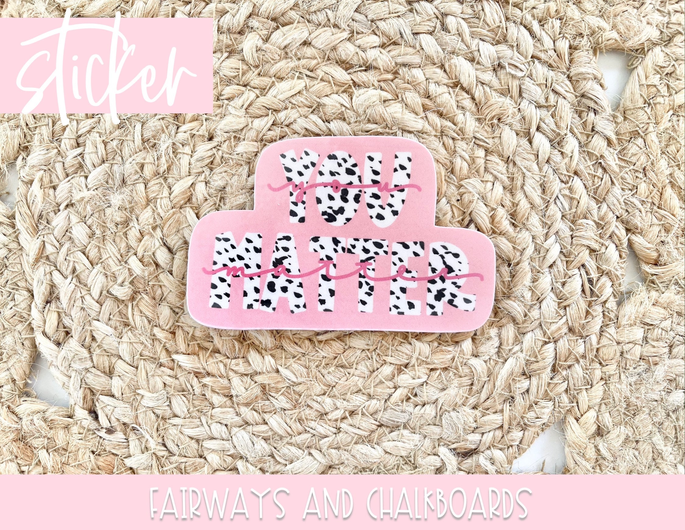 You Matter Laptop Sticker | Sticker Aesthetic - Etsy UK