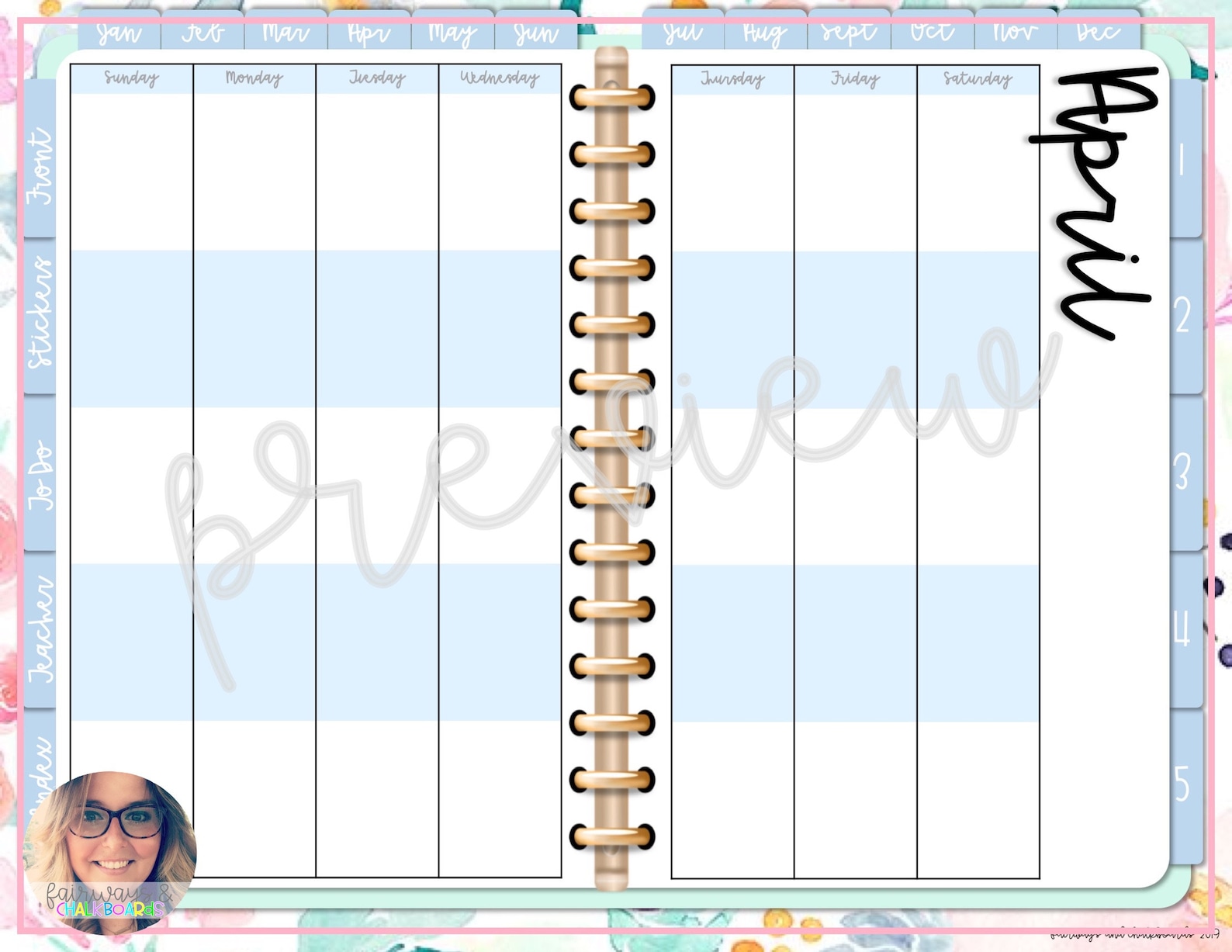 Digital Teacher Planner | Etsy