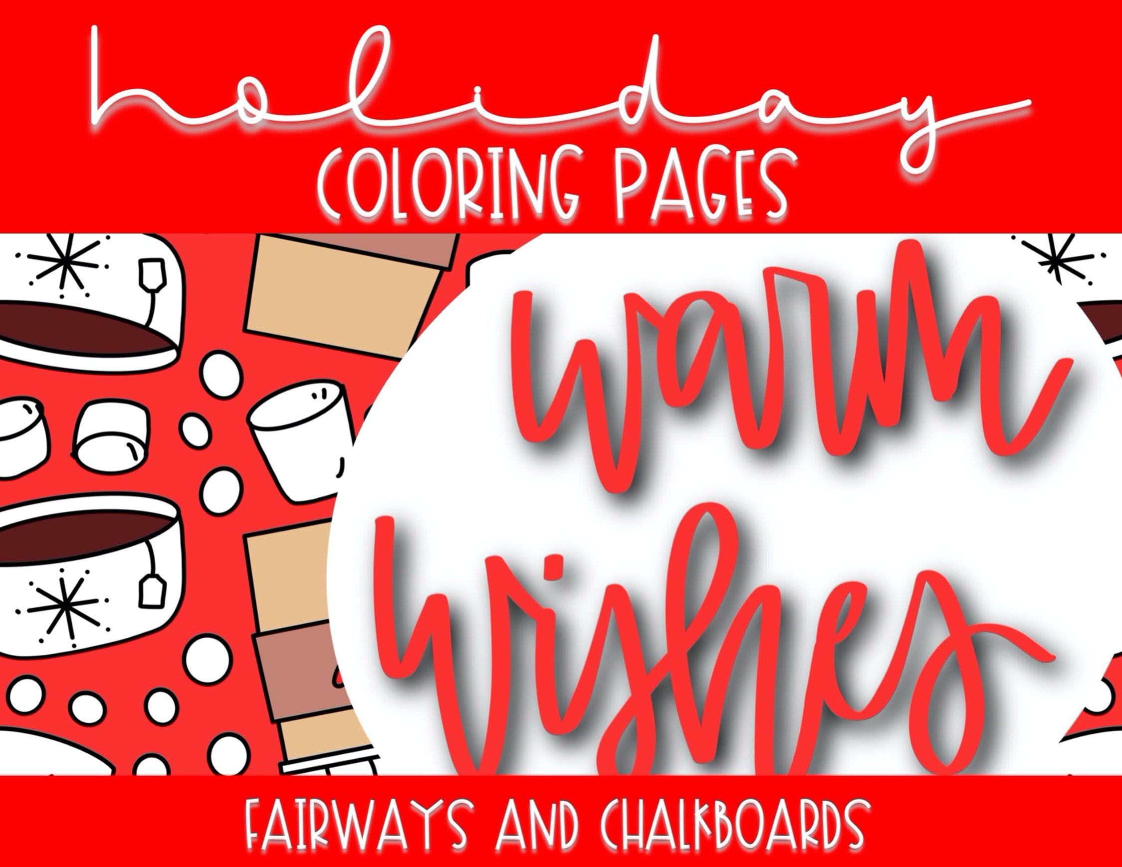 Color ALL the Things: Holiday Coloring Pages Vll | Printable Activity ...