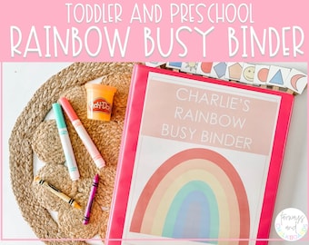 Halloween Busy Binder | Toddler and Preschool Activity Set | Busy Book ...