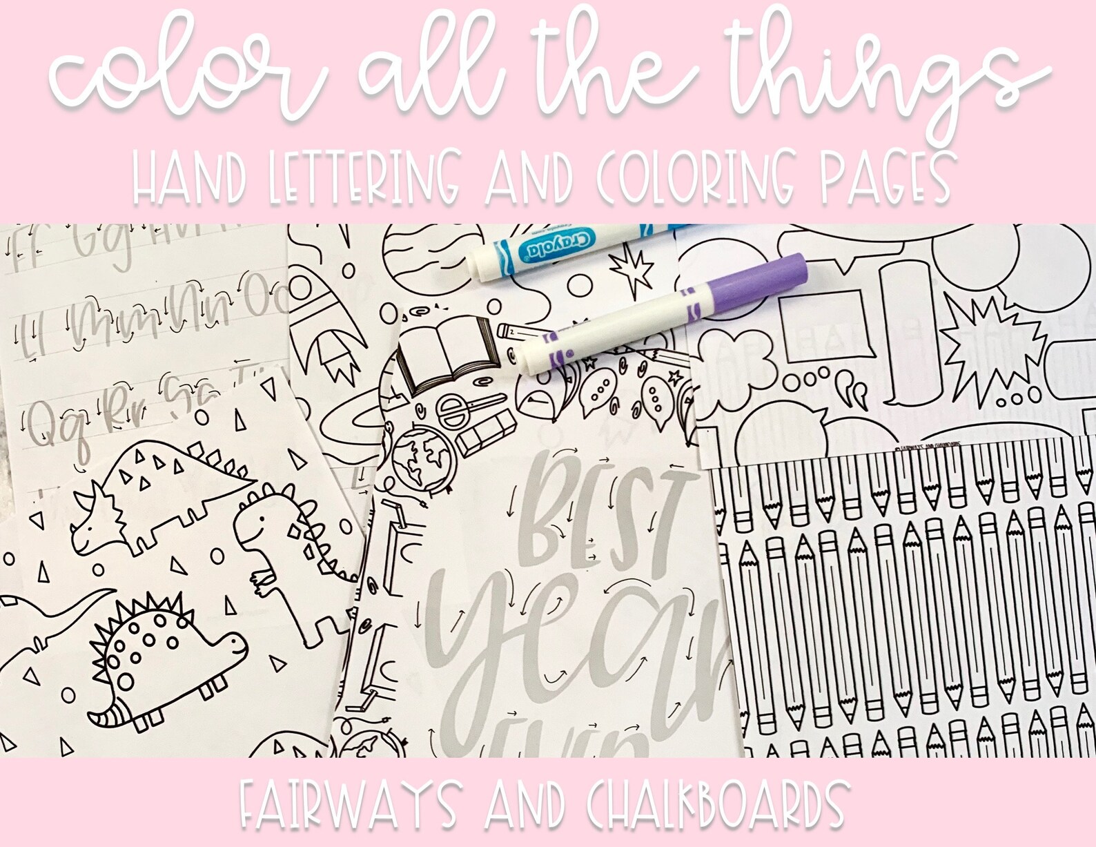 Color ALL the Things: Volume Ll | Printable Activity | Coloring Book ...