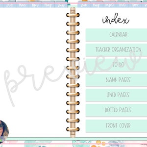 Digital Teacher Planner - Etsy