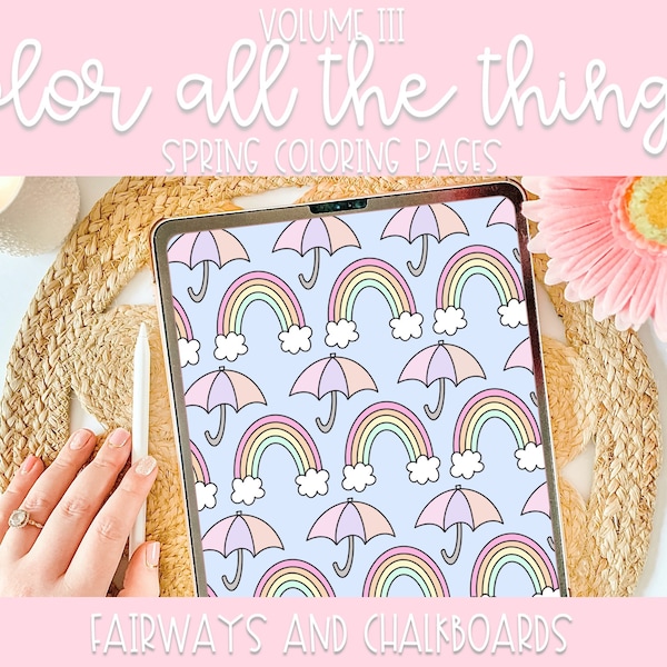 Procreate Coloring - Etsy