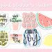 Preppy Digital Planner Stickers - Etsy