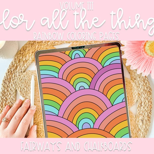 Color ALL the Things Volume Lll Hand Drawn Coloring Pages - Etsy