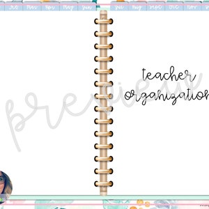Digital Teacher Planner - Etsy