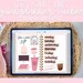 Preppy Digital Planner Stickers - Etsy