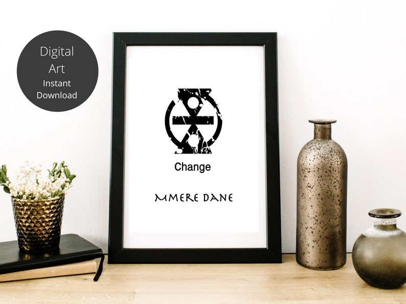 Mmere Dane Adinkra Symbol Instant Download 8x10 Printable - Etsy Ireland