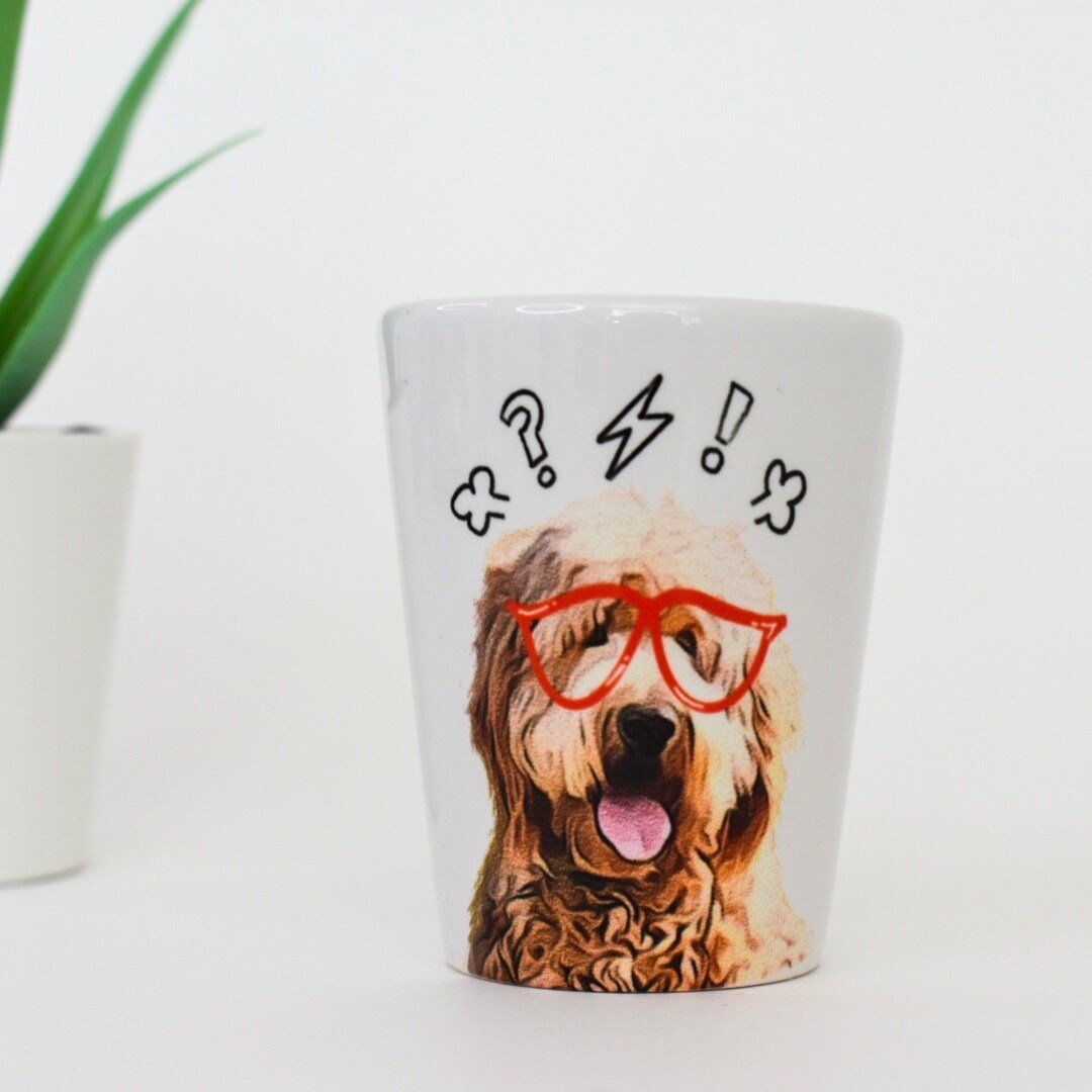Labradoodle Pup Cup | Mini Pup Cup | Reusable Pup Cup | Puppuccino Mug ...