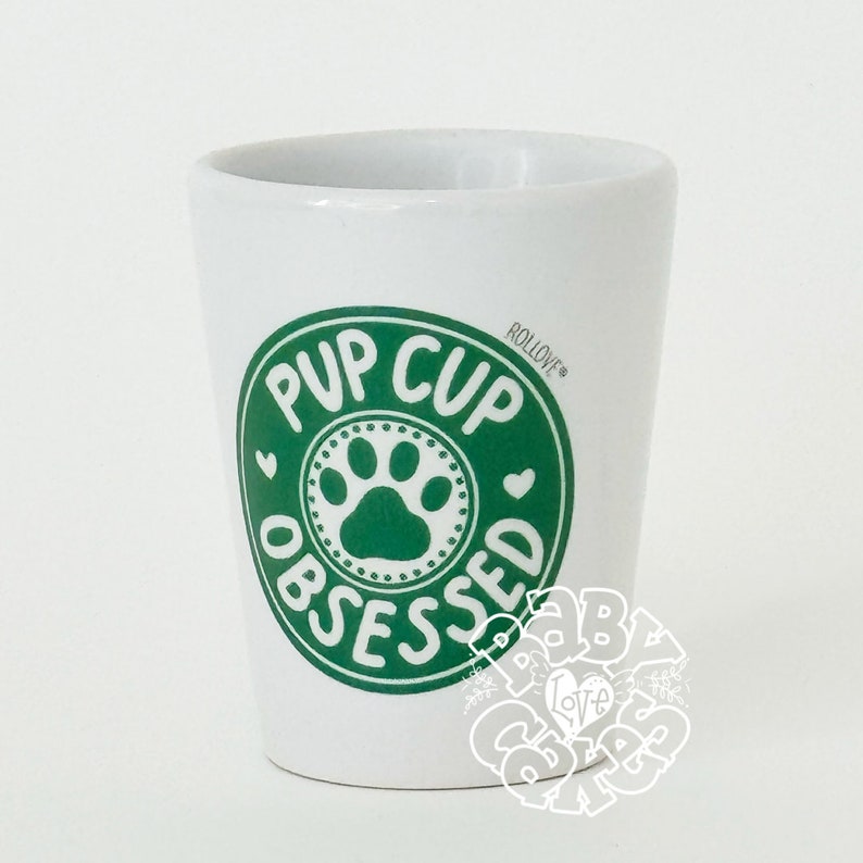 Pup Cup | Mini Pup Cup Obsessed | Reusable Pup Cup | Puppuccino Mug | Dog Mom Gift | Dog ...