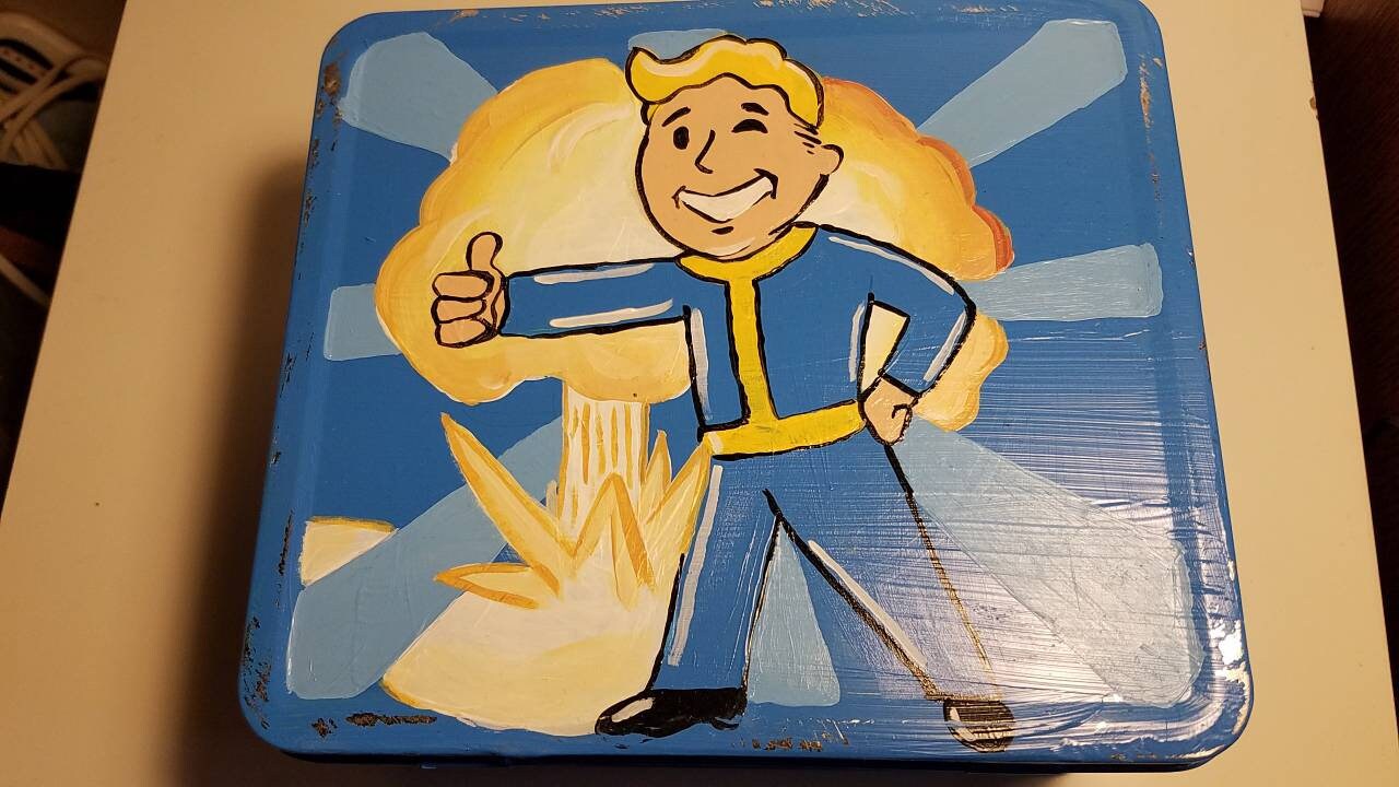 Fallout Inspired Metal Lunch Box - Etsy