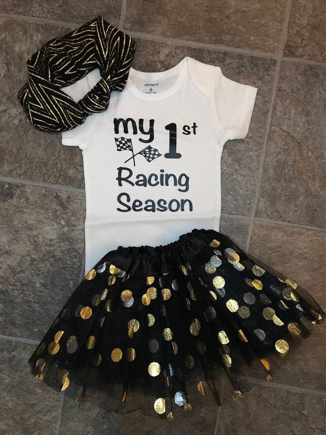 My 1st Racing Season, My First Racing Season, Checkered Flag Suit ...