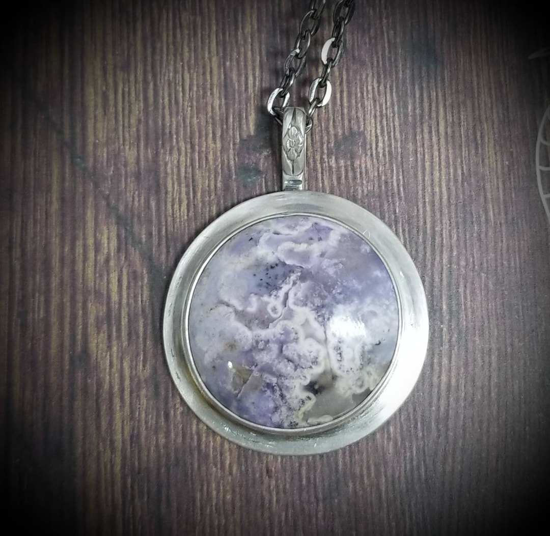 Purple Cloud Agate From Oregon - Etsy