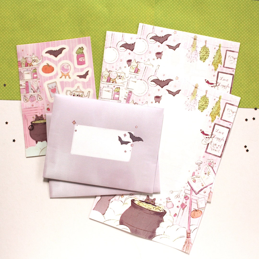 Kitchen Witchery Stationery Set - Etsy