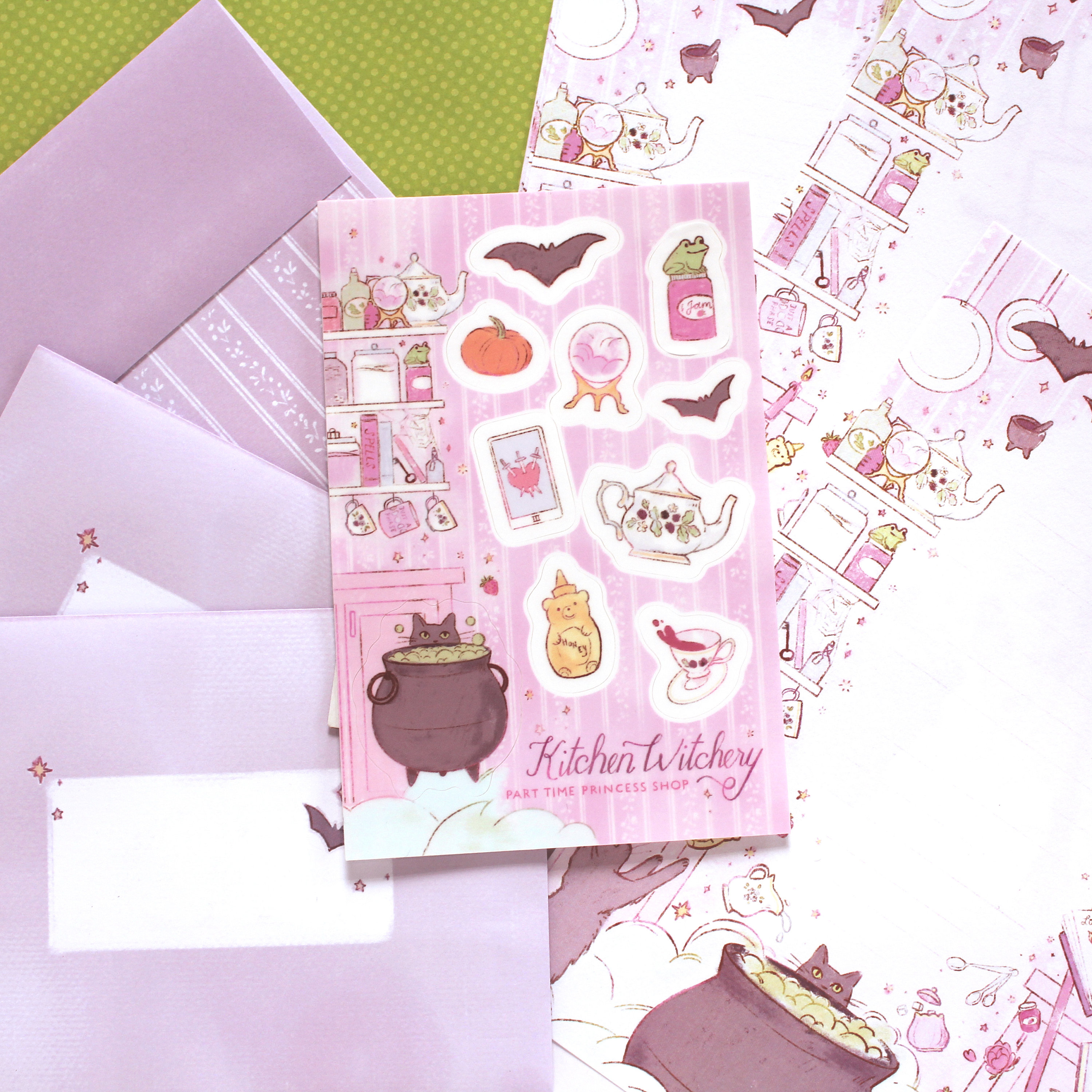 Kitchen Witchery Stationery Set - Etsy