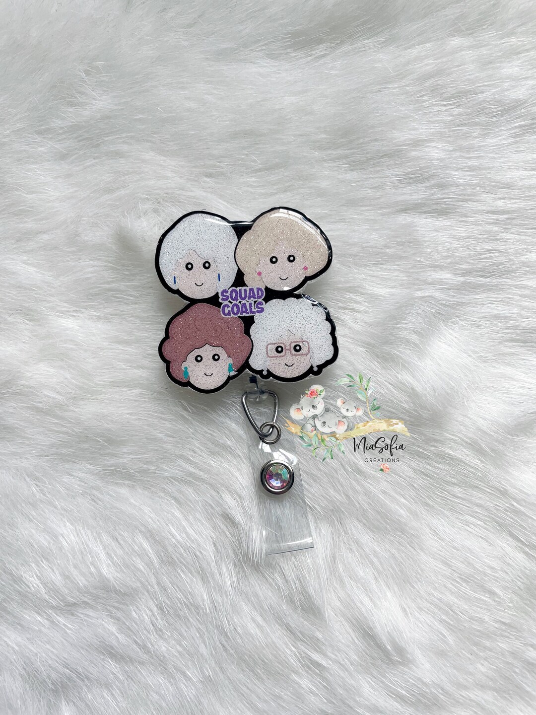 Golden Girls Badge Reel, Squad Goals Badge Reel, Stay Golden Badge Reel ...