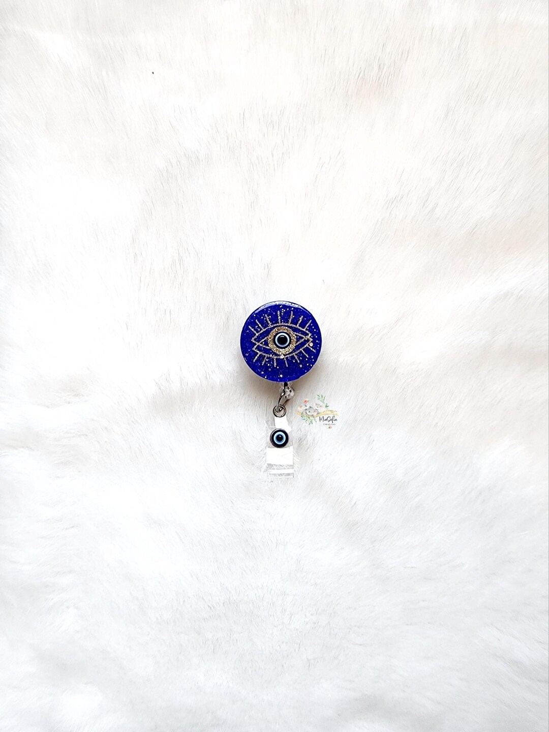 Evil Eye Badge Reel, Eye of Protection Badge Reel, Badge Reel, Cute ...