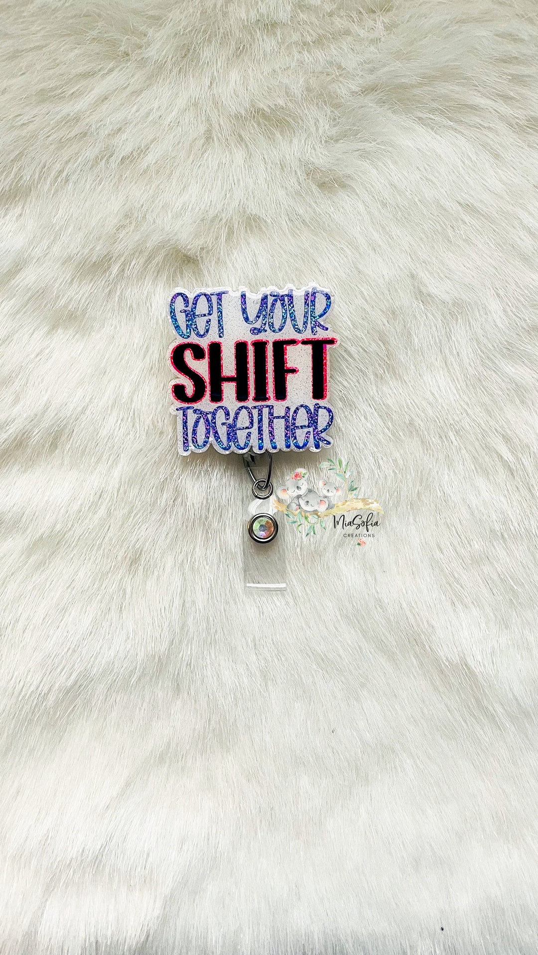 Get Your Shift Together, Funny Badge Reel, Punny Badge Reel, Shift ...