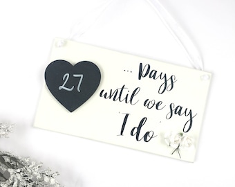 Wedding countdown | Etsy