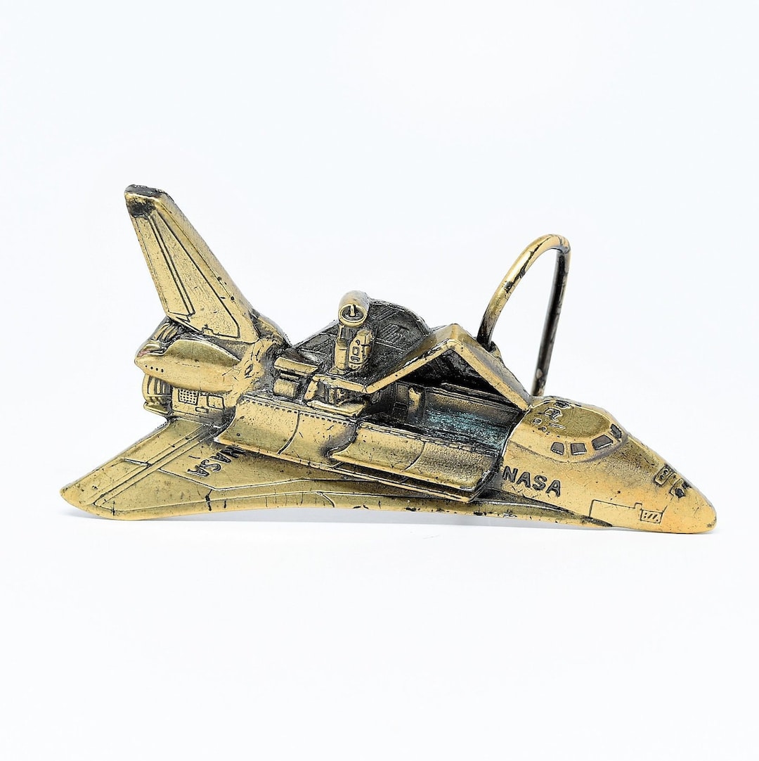 NASA BELT BUCKLE ~ Space Shuttle Spaceship Belt Buckle ~ Military Belt ...