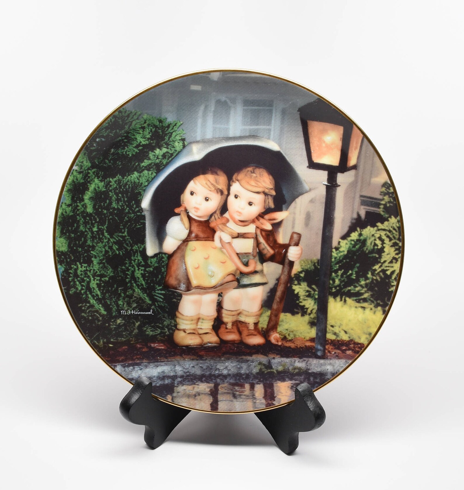 HUMMEL DANBURY MINT Collectible Plate ~ Hummel Little Companions Plates ...